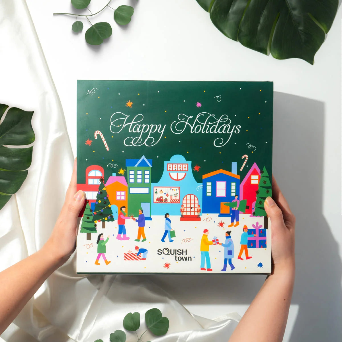 Happy Holidays Gift Set - Ultimate Christmas Gift Box – Squish Town ...