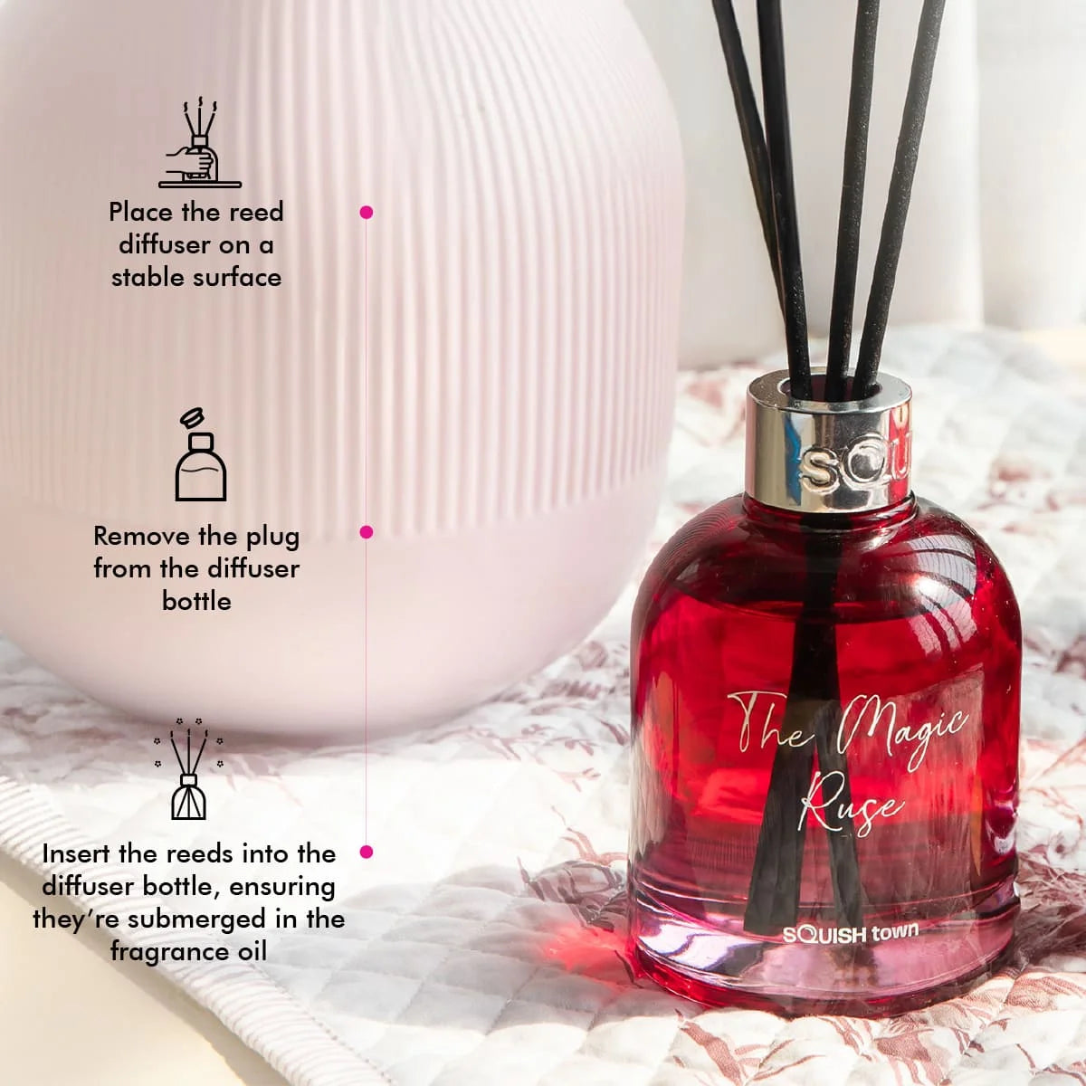 The magic ruse Home Fragrance Set – Squish Town Private Limited